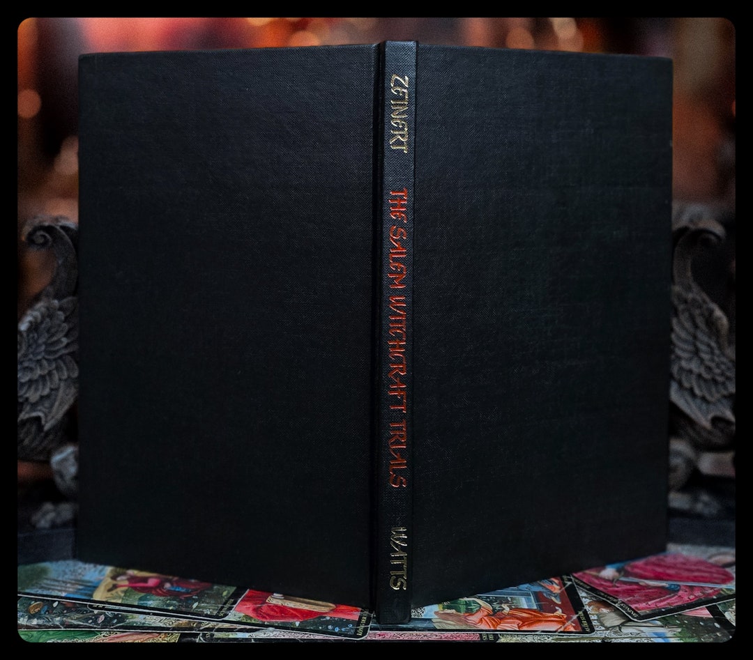 Salem Witchcraft Trials Book, 1692 Sorcery & Supernatural - Etsy