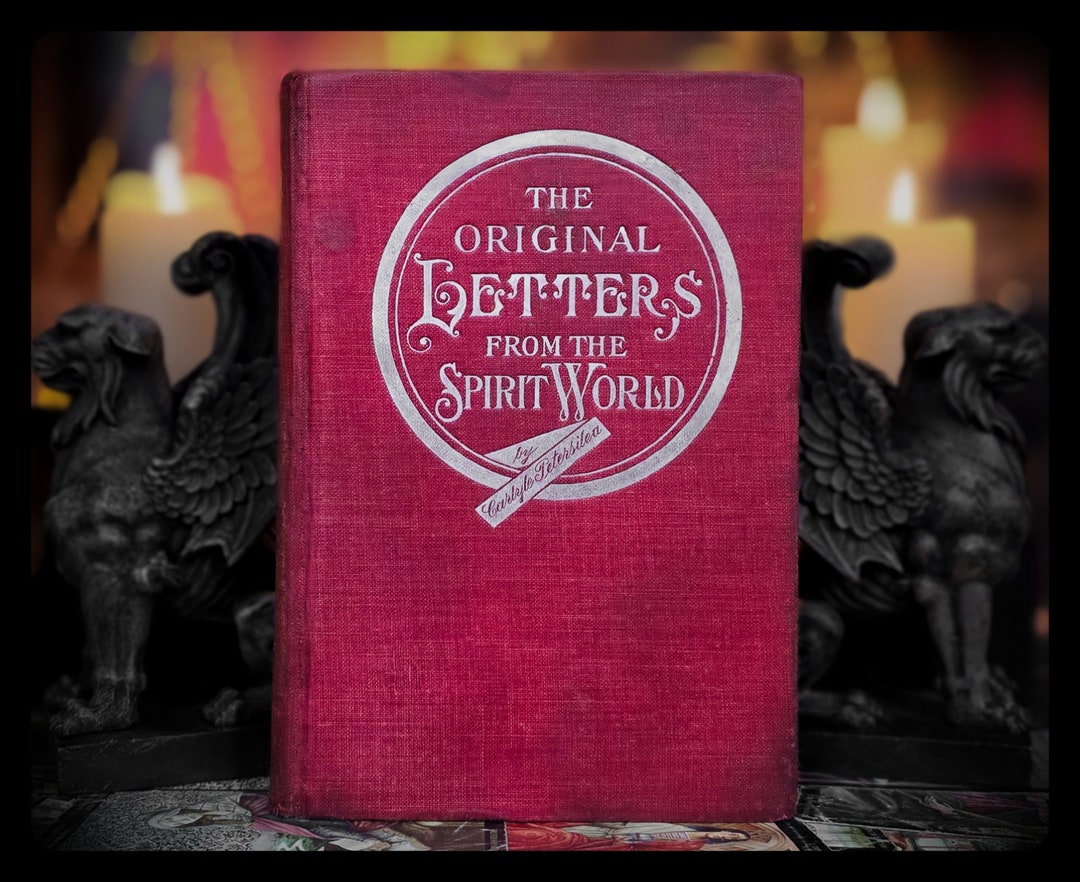 1905 THE SPIRIT WORLD Occult Book Clairvoyance Spirit Communication ...