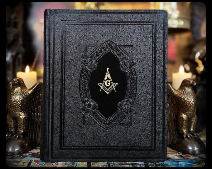 MASONIC BIBLE Knights Templar Occult Book of Moses "rare" Antique ...