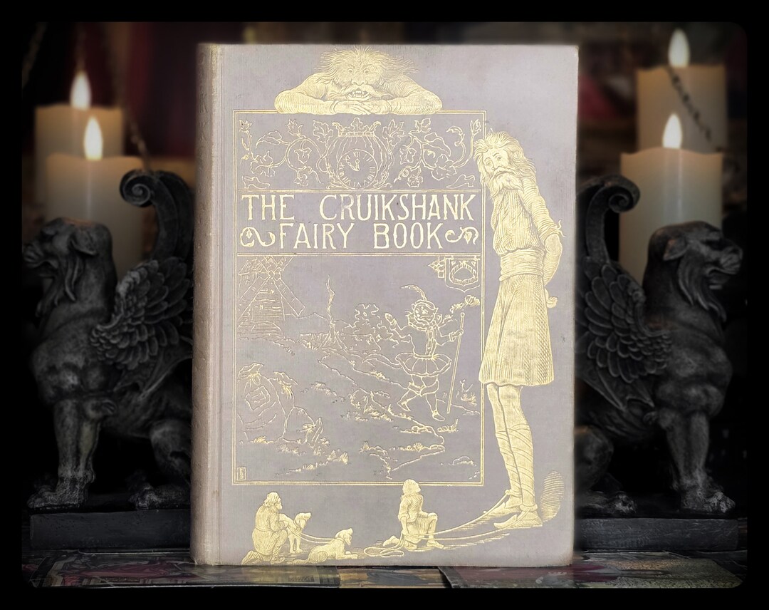 1900 FAIRY TALE BOOK Mythology Cinderella Antique Vintage Fairy Tales ...