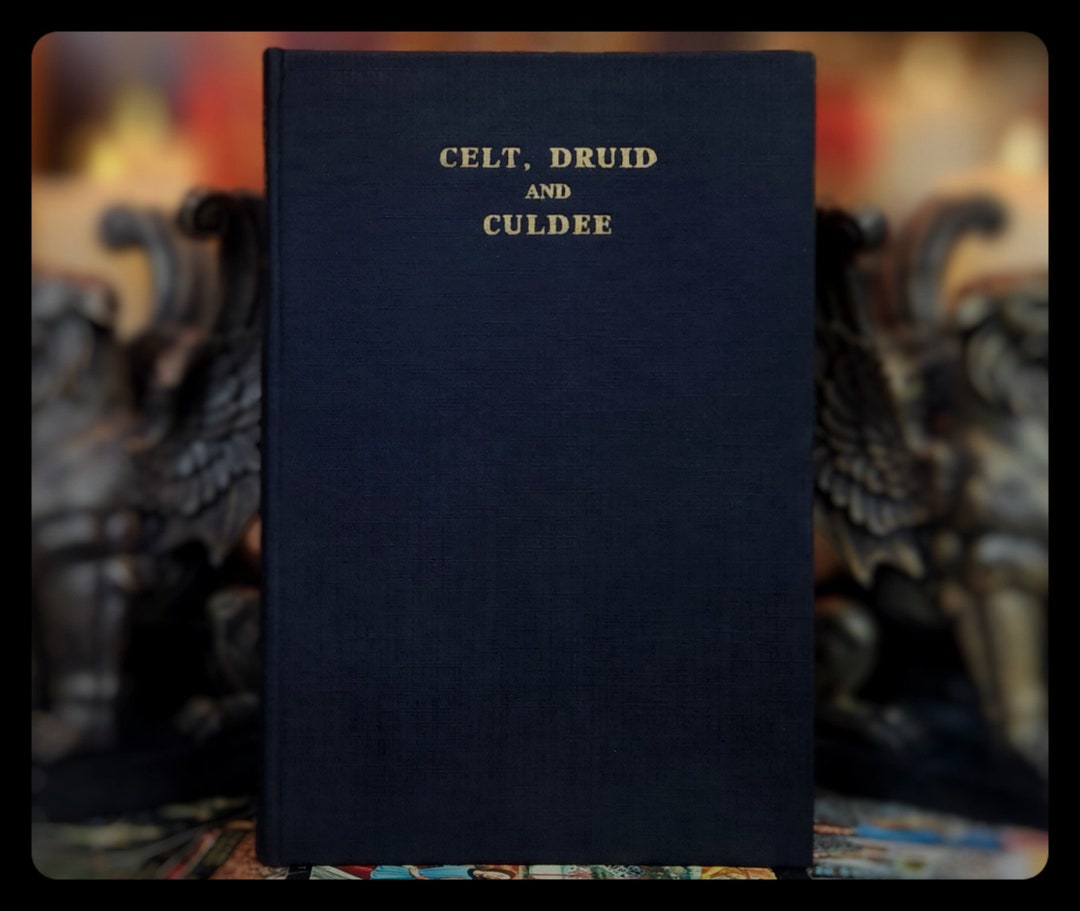 1944 CELT DRUID & CULDEE Invocation Stonehenge the Zodiac Celtic Lore ...