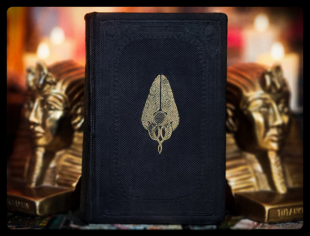 1859 Ancient Egypt Book Pillar of Fire Astrology Egyptian Mythology ...