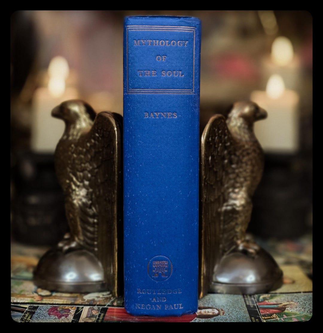1955 SOUL MYTHOLOGY Occult Metaphysical Book Psychology Magic Alchemy ...