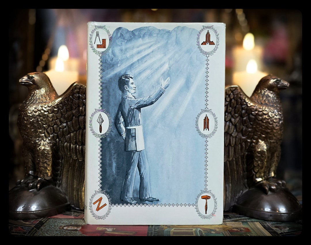 FREEMASONRY BOOK Cryptic Masonry the Knights Templars All Seeing Eye ...