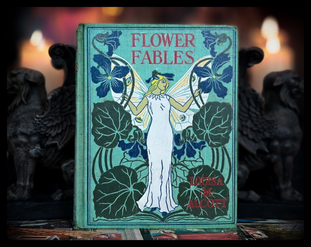 1898 FLOWER FABLES Fairy Book Elves Magic Earth Spirits rare Antique ...