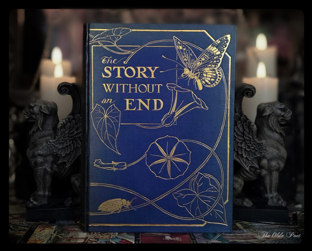 1913 FAIRY TALE Book Story Without End rare Fully Removable Art the ...