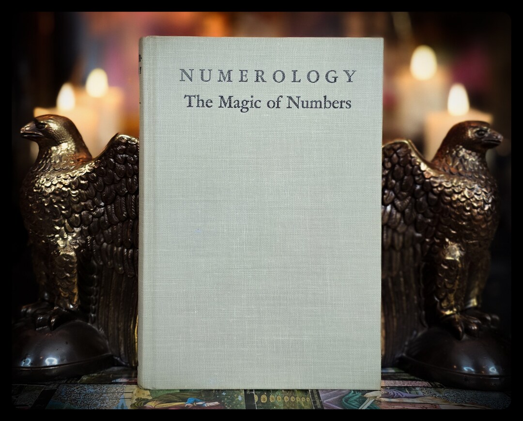 1945 Numerology Book Astrology Occult Book Vintage Metaphysical Book ...