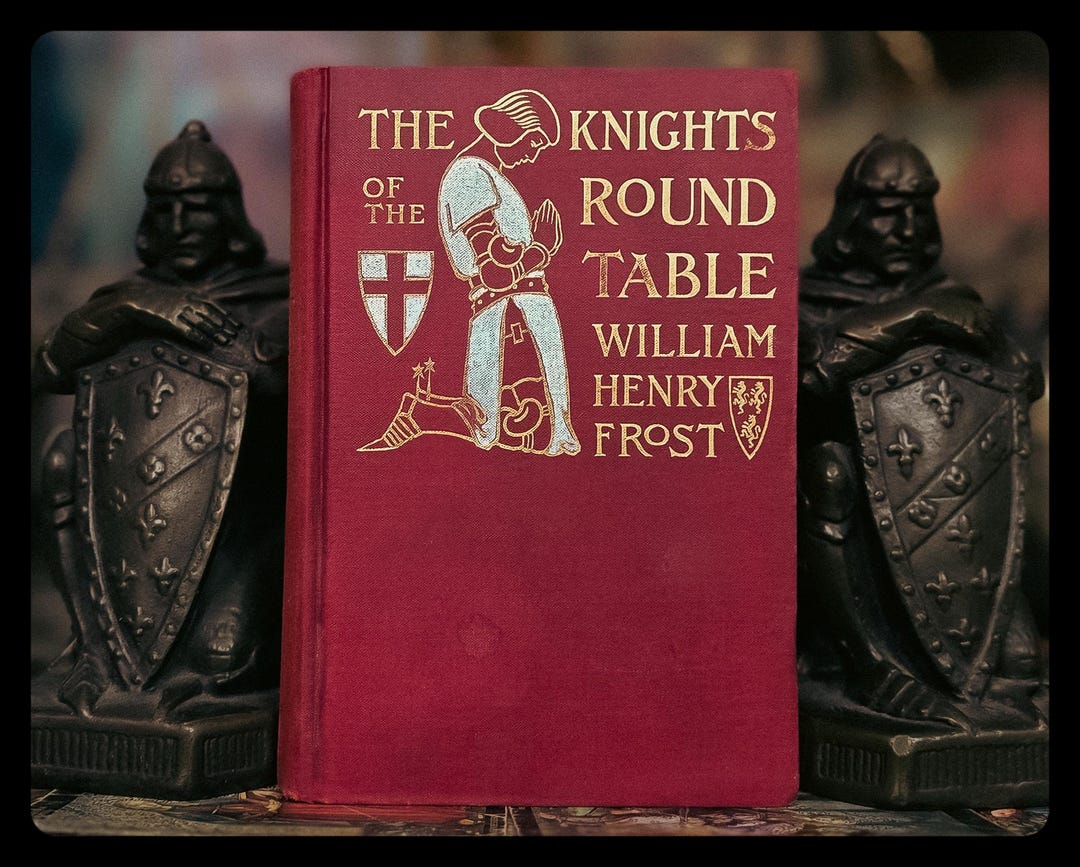 1902 KING ARTHUR Book The Holy Grail (Very Rare) Knights of The Round ...