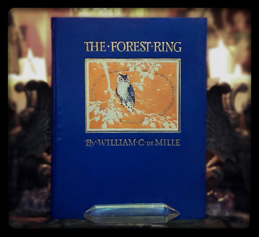 1914 THE FOREST RING (signed Very Rare) Fairy Tale Book Mythology Magic ...