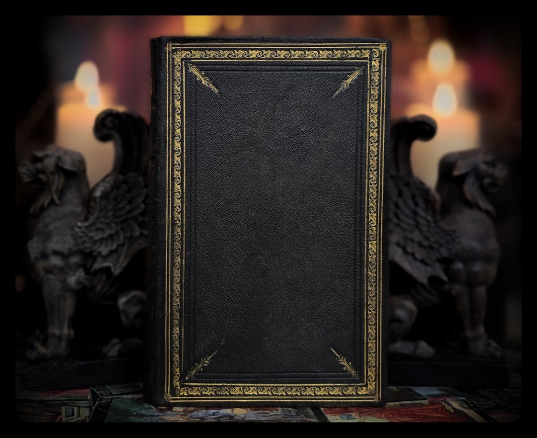 1847 Ingoldsby Legends Book: Rare Leather Bound Antique, Ghosts & Myths ...