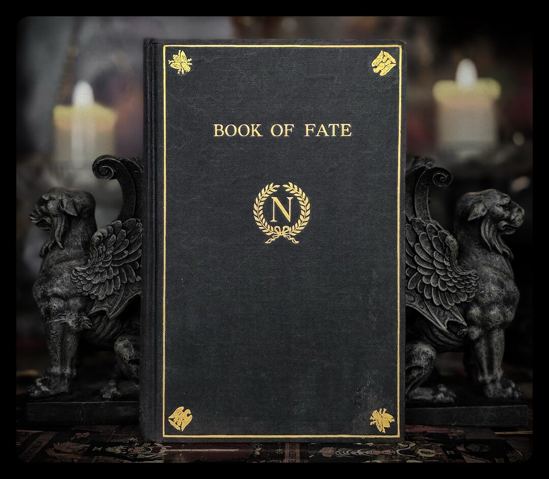 1927 BOOK OF FATE Occult Oracle Divination Astrology Metaphysical ...