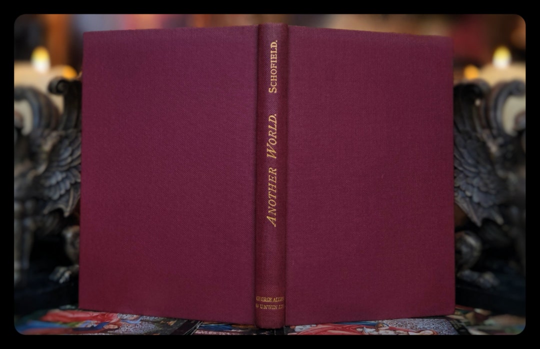 1920 ANOTHER WORLD Metaphysics 4th Dimension very Rare Higher Realms ...