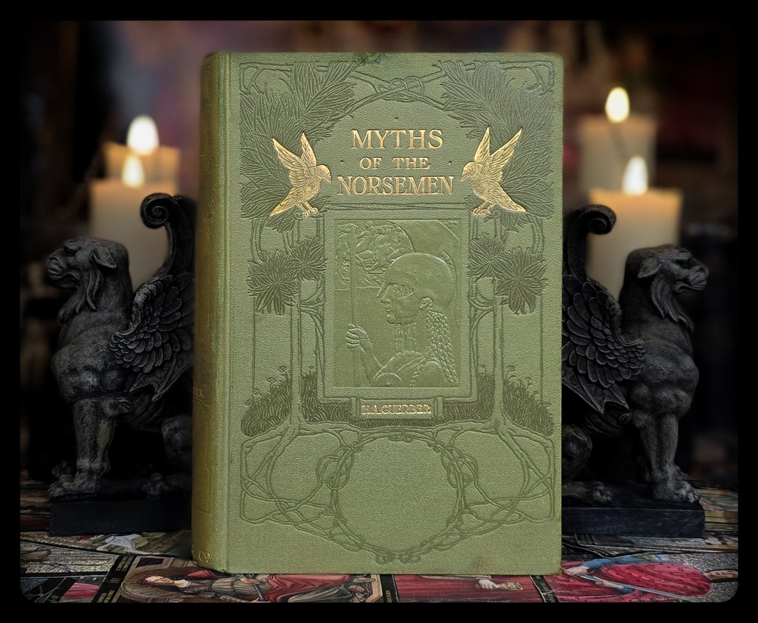 1908 Norse Mythology Book: Odin, Thor, Vikings, Magic - Etsy