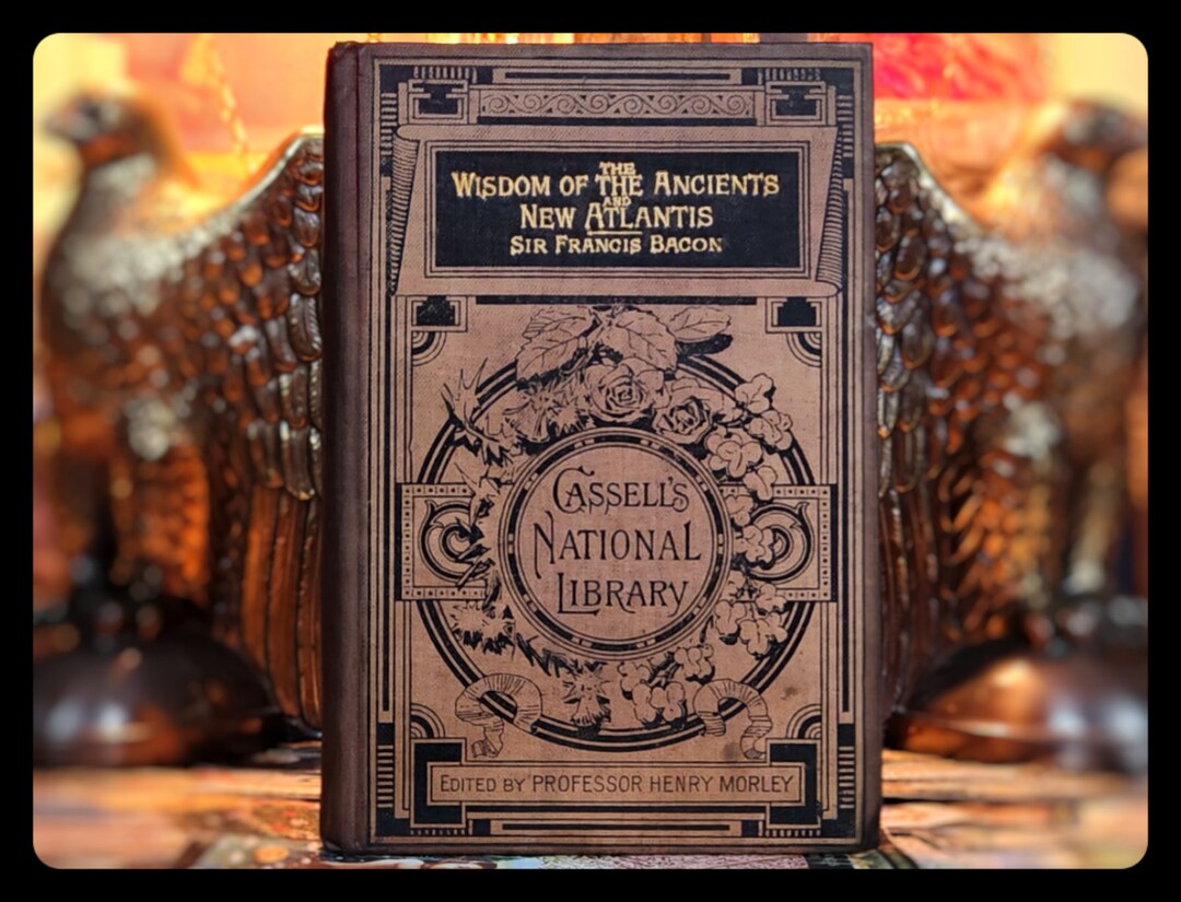 1886 New Atlantis Book: Rare Occult Mythology, Divination - Etsy