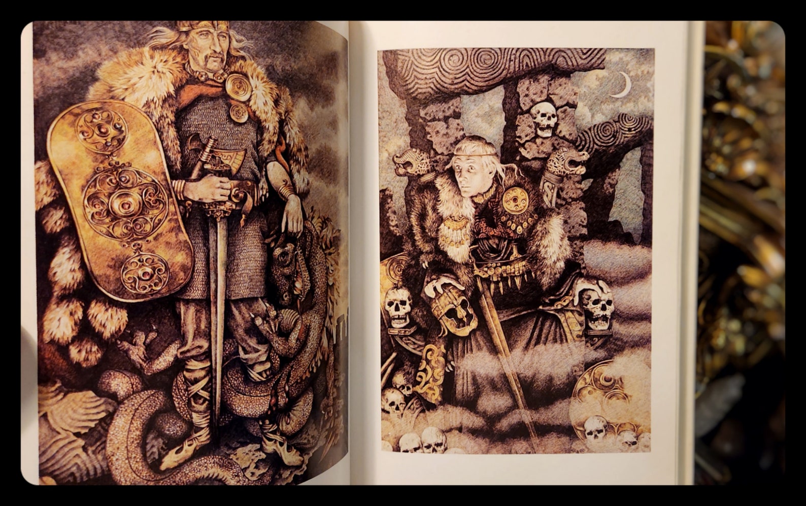 FAIRY BOOK Elves Goblins "rare" Celtic Mythology Mermaid Fairies ...