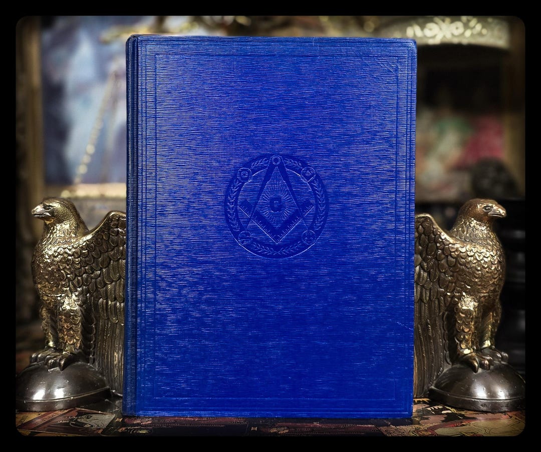 1936 Freemasonry History Medieval Masonry Secret Society Book Masonry ...