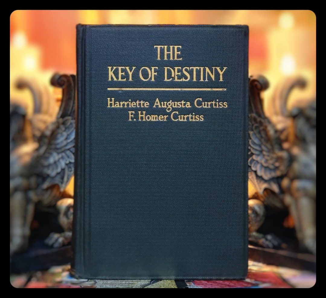 1928 KEY OF DESTINY Metaphysics Astrology very Rare Necromancy ...