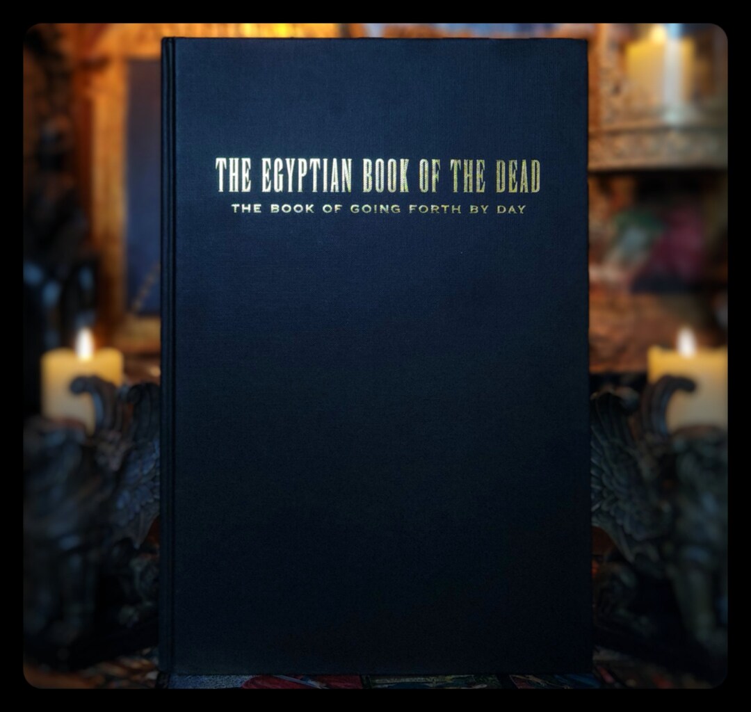 BOOK of THE DEAD Egyptian Spells Incantations Occult Magic rare Edition ...