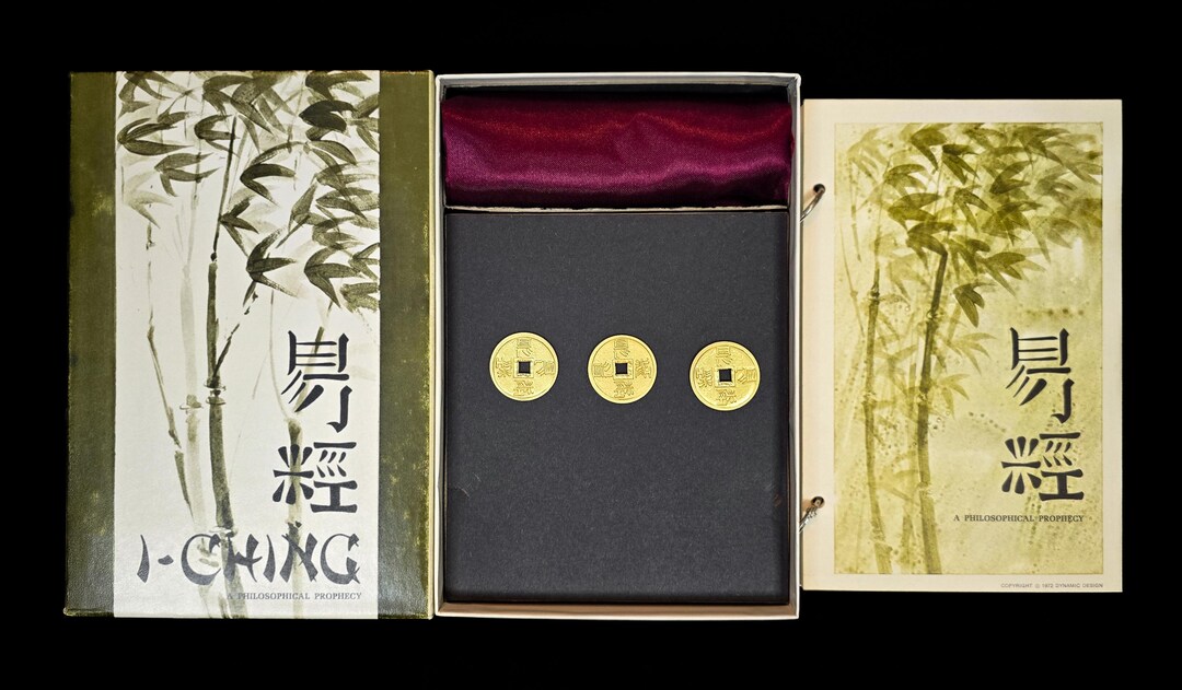 DIVINATION I CHING Set Occult Metaphysical Prophecy Yoga Meditation ...