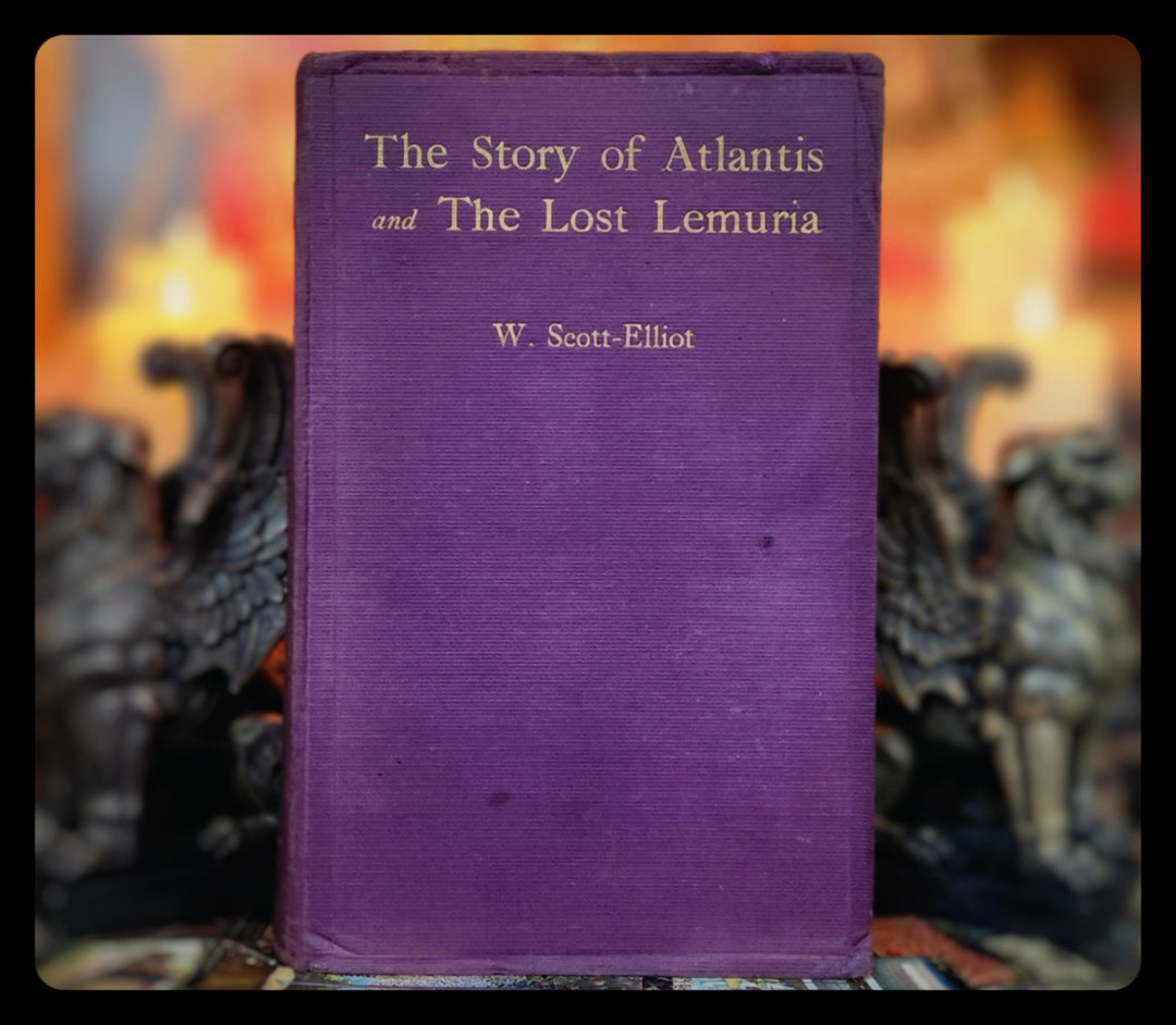 1925 Atlantis Lost Lemuria Clairvoyance Metaphysics Mythology Occult ...