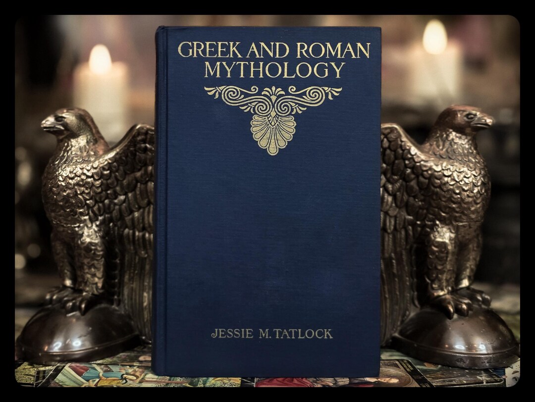 1917 GREEK MYTHOLOGY Book Oracles Hercules Roman Myths Zeus Medusa ...