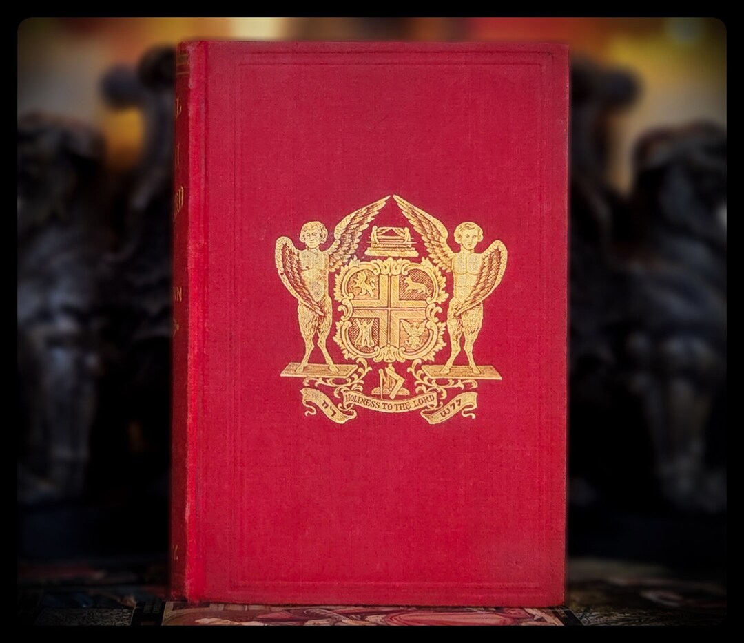 1892 FREEMASONRY Royal Arch Occult Book (VERY RARE) Ark of the Covenant ...