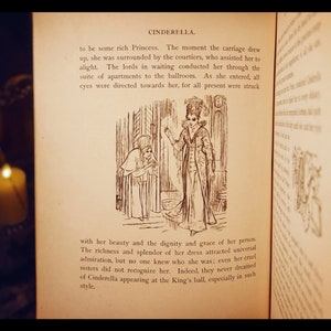 1899 CINDERELLA Grimm's Fairy Tales Book Art Artwork Victorian Era ...