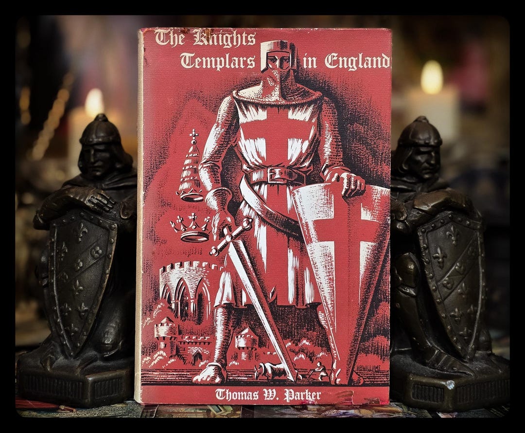 KNIGHTS TEMPLARS Freemasonry Templar Book "very Rare" the Crusades ...