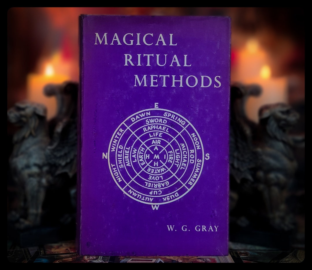 1969 MAGICAL RITUAL METHODS Occult Astrology Book Invocation Magic ...