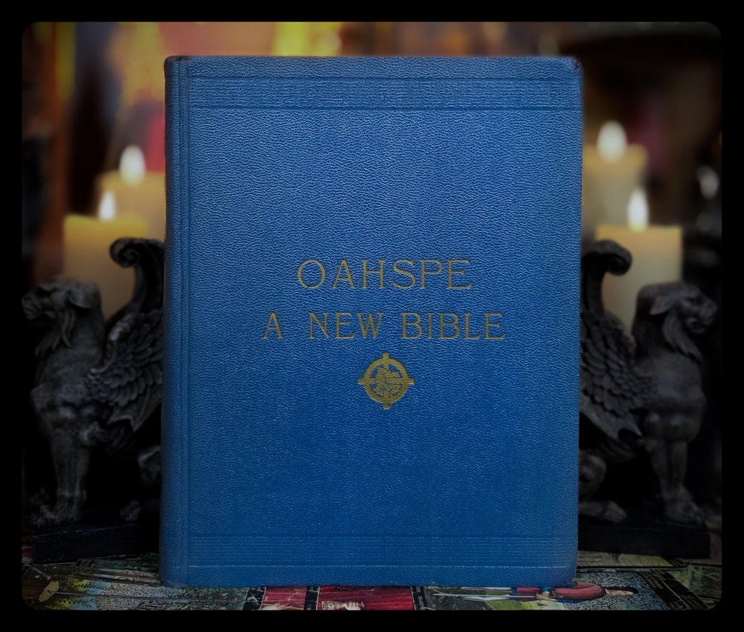 1950 OCCULT BIBLE Metaphysical Book Reincarnation the Zodiac Mythology ...