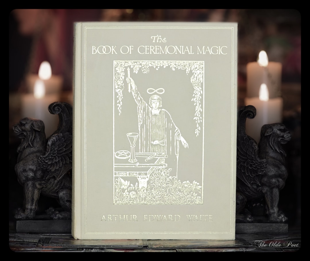 CEREMONIAL MAGIC Occult Book Grimoire Necromancy Witchcraft Kabbalah ...