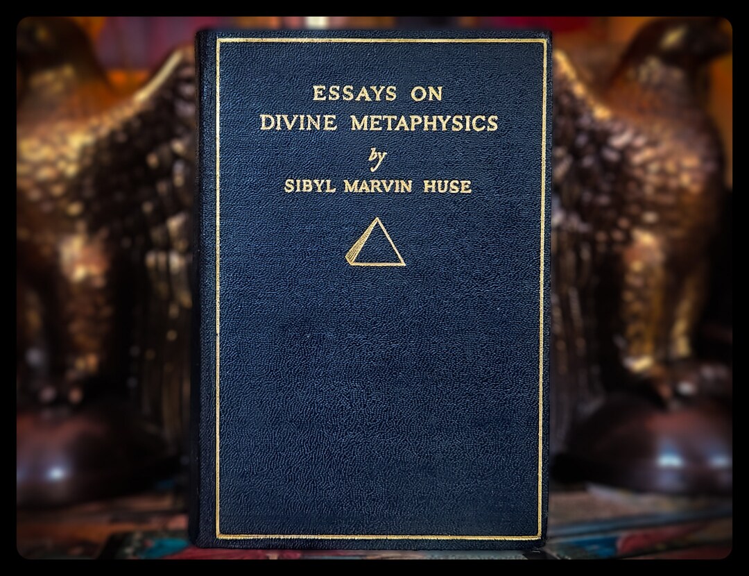 1930 DIVINE METAPHYSICS Esoteric Metaphysical Spiritual Book "very Rare ...