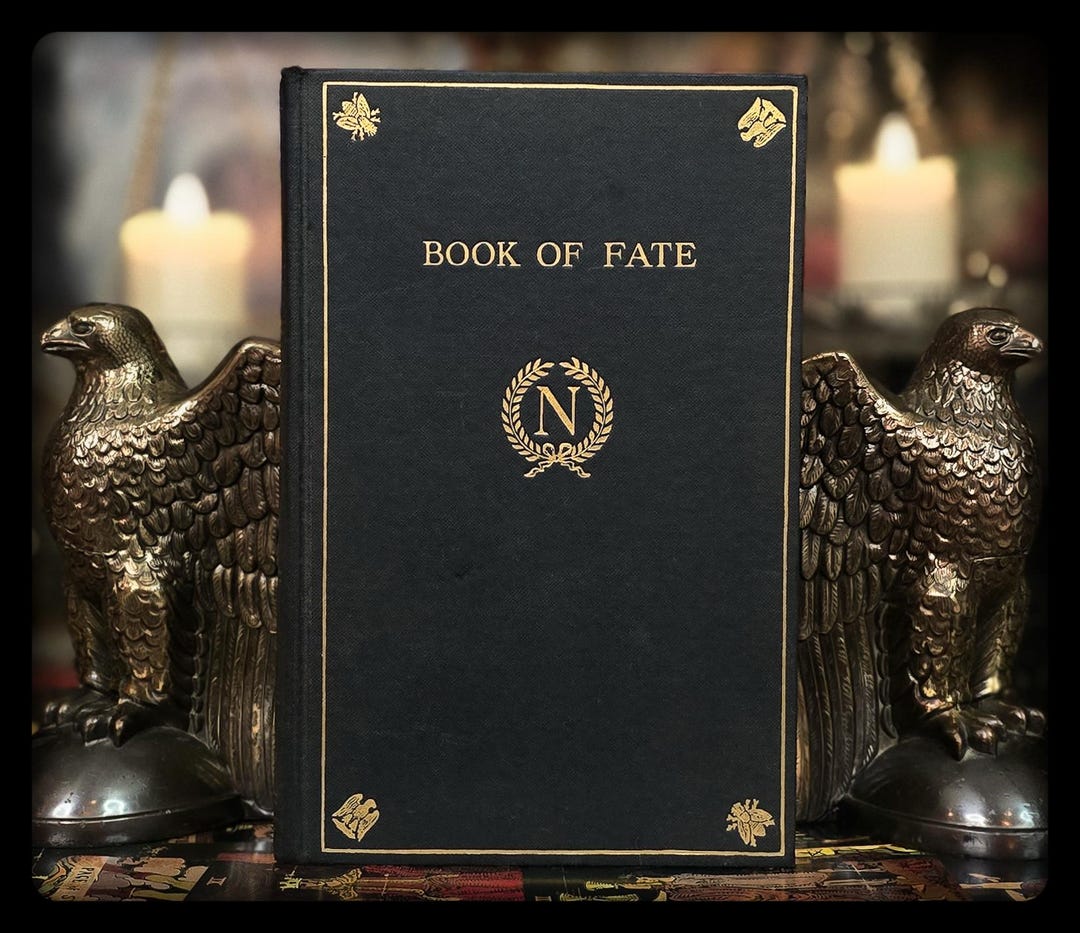 1927 BOOK OF FATE Occult Oracle Divination Astrology Metaphysical ...