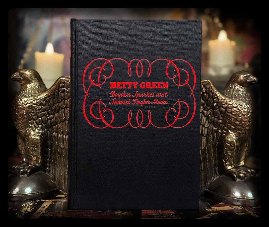 1930 Witch of Wall Street Book Richest Women in America Antique Vintage ...