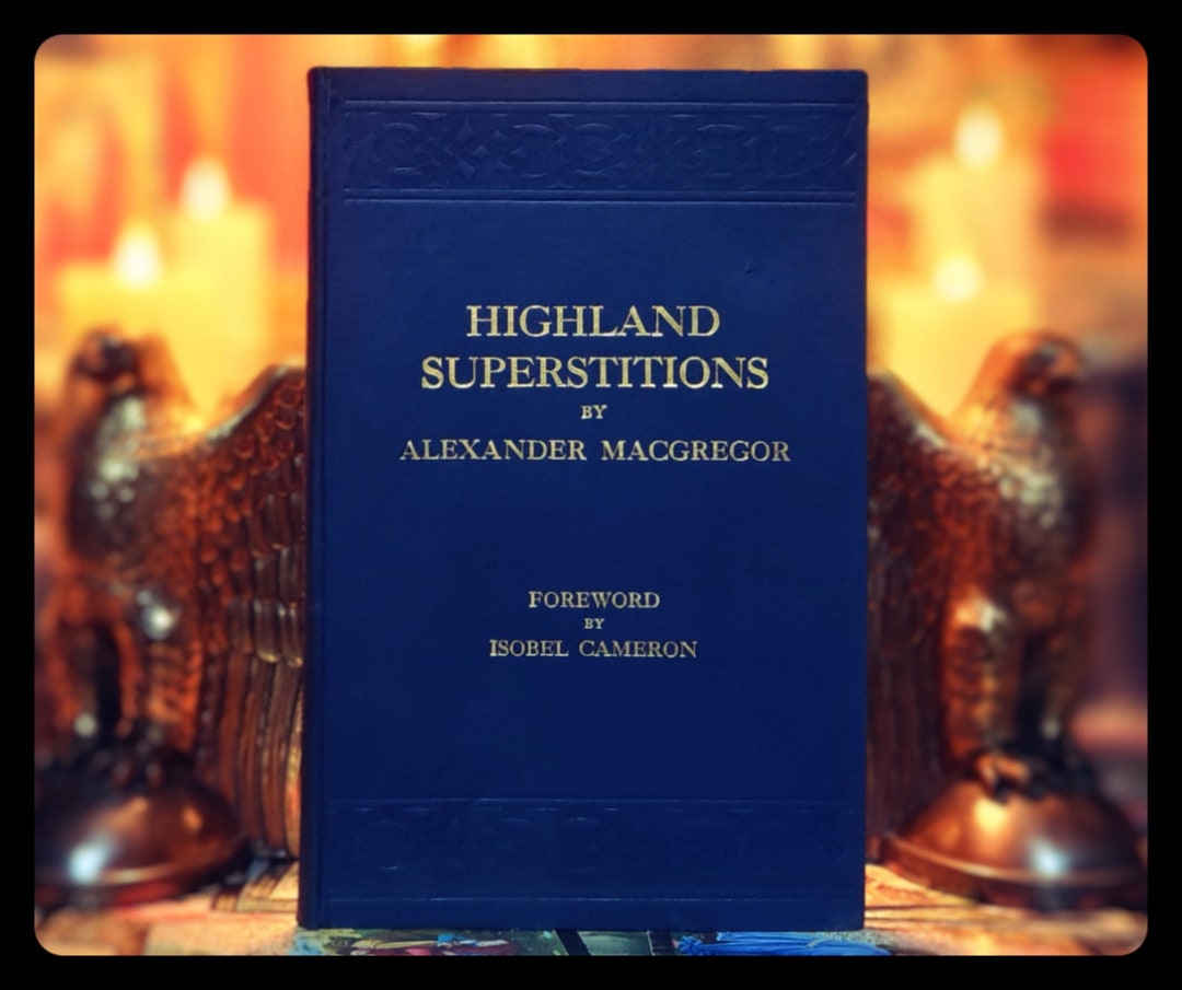 1922 SCOTTISH MYTHOLOGY Witchcraft Fairies Occult Mythology ...