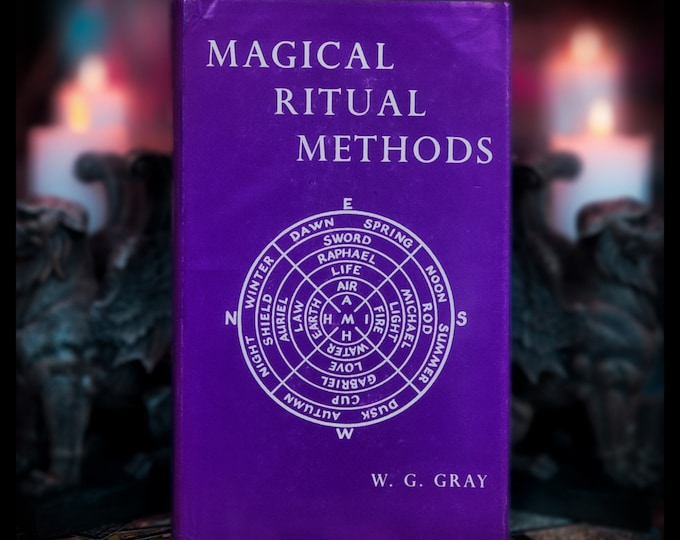 1971 MAGICAL RITUAL METHODS Occult Astrology Book Invocation Magic rare ...