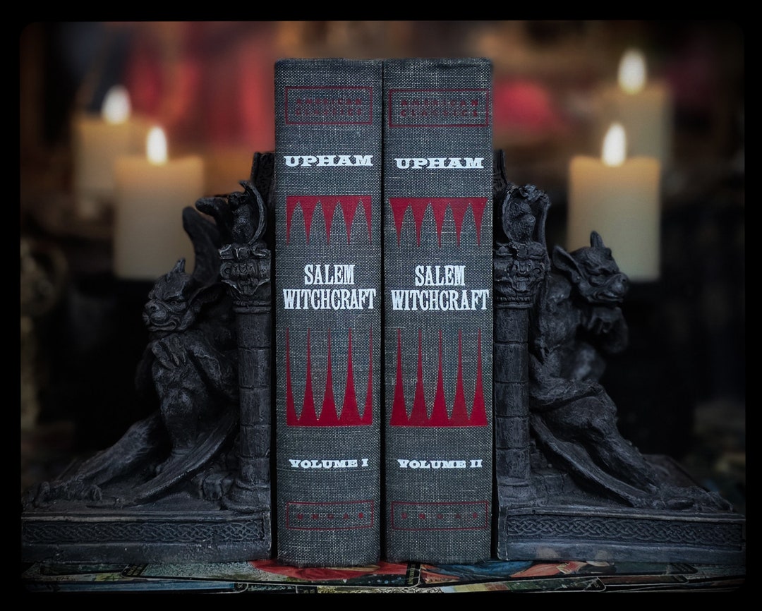 SALEM WITCHCRAFT Set (very Rare) Salem Witch Trials Book Sorcery 17th ...