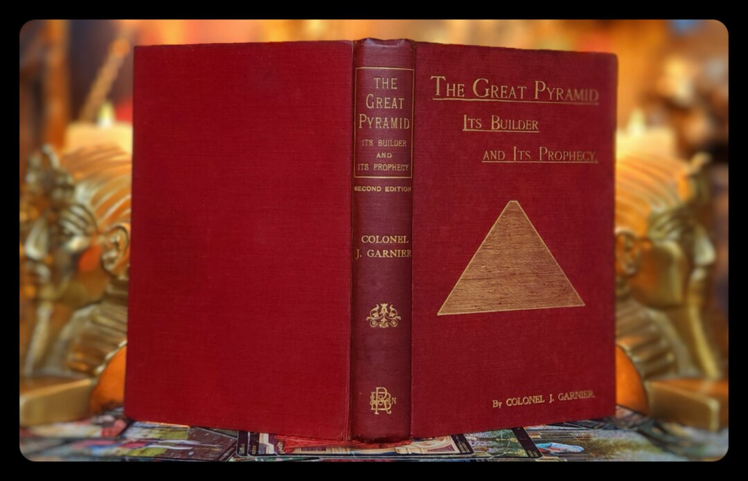 1912 Pyramid Book, Colonel Garnier, Occult Egypt Prophecy - Etsy