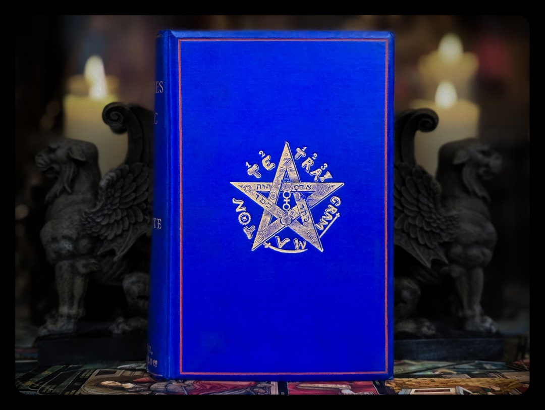 1897 MYSTERIES OF MAGIC Occult Witchcraft Grimoire Illuminati Spells ...