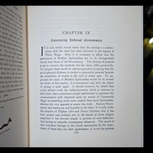CEREMONIAL MAGIC Occult Book Grimoire Necromancy Witchcraft Kabbalah ...
