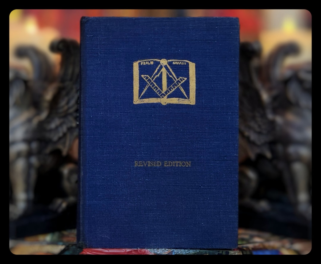 1949 Freemasonry Book: Occult Secret Society Ceremonies - Master Mason ...