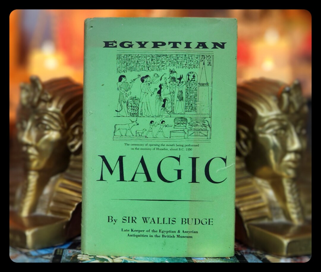 EGYPTIAN MAGIC Mythology Sorcery Spells rare Magical Ceremonies - Etsy