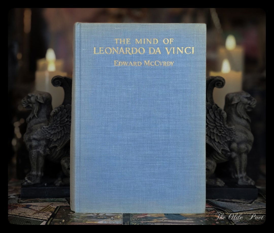1928 LEONARDO DA VINCI Rare First Edition Art Drawings Painting ...