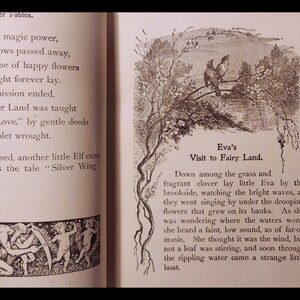 1898 FLOWER FABLES Fairy Book Elves Magic Earth Spirits rare Antique ...
