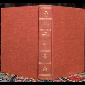 MAN GOD MAGIC Occult Book Atlantis Metaphysical Antique Vintage ...
