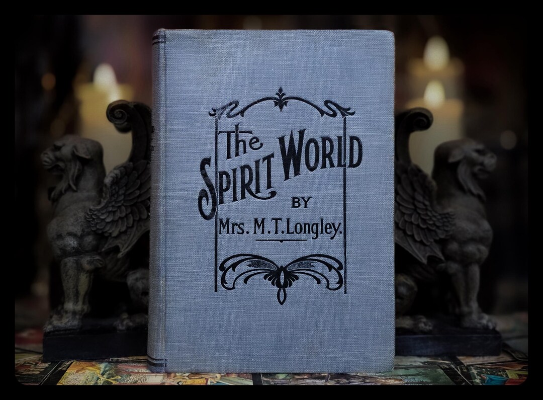 1908 THE SPIRIT WORLD Occult Book Atlantis Clairvoyance "rare ...