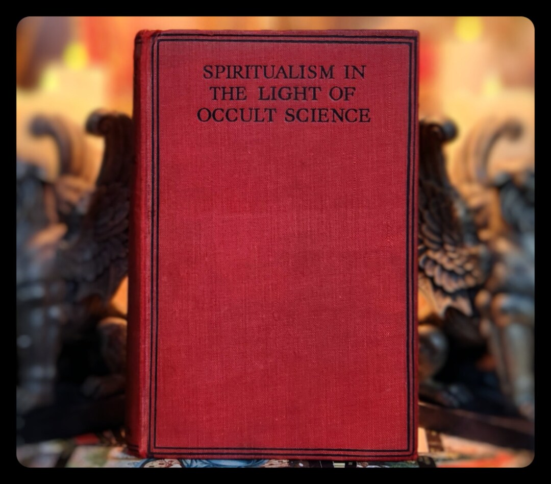 1931 OCCULT SCIENCE Spirit Communication Metaphysics "very Rare ...