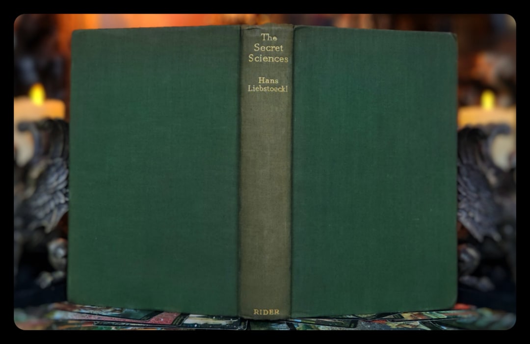 1939 the Secret Sciences: 1st Edition Occult Book - Etsy