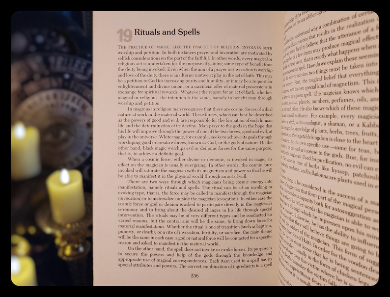 Grimoire Spell Book Magic Witchcraft Astrology Knights Templars Vintage ...