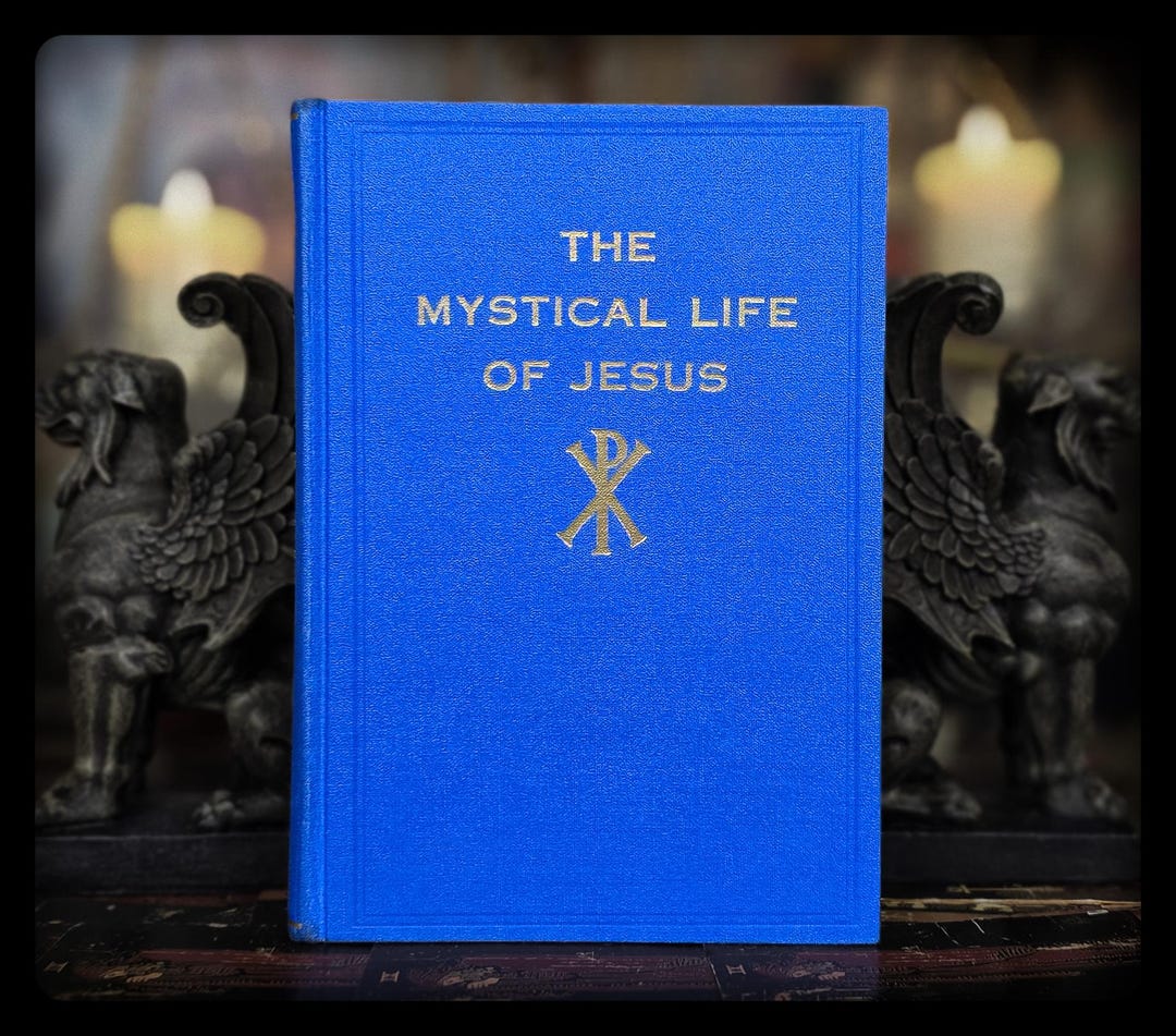 1959 Mystical Life Jesus Christ Rosicrucian Metaphysical Occult ...